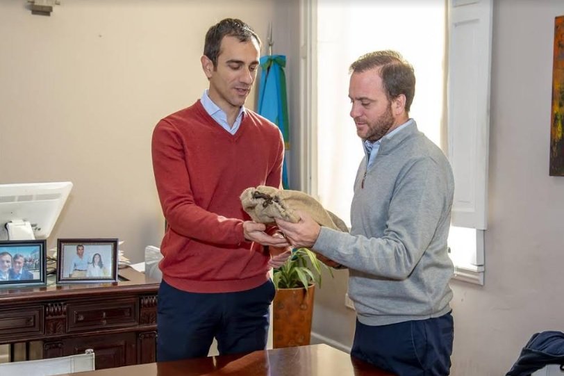Pablo Petrecca recibió al Ministro de Asuntos Públicos Federico Suárez ...