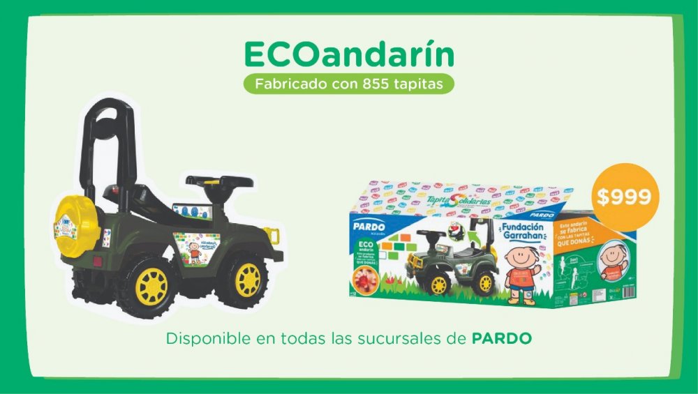Fundación Garrahan realiza juguetes fabricados 100% con tapitas ...