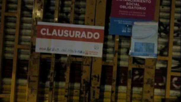 Super Chino fue clausurado por estar abierto fuera del horario ...