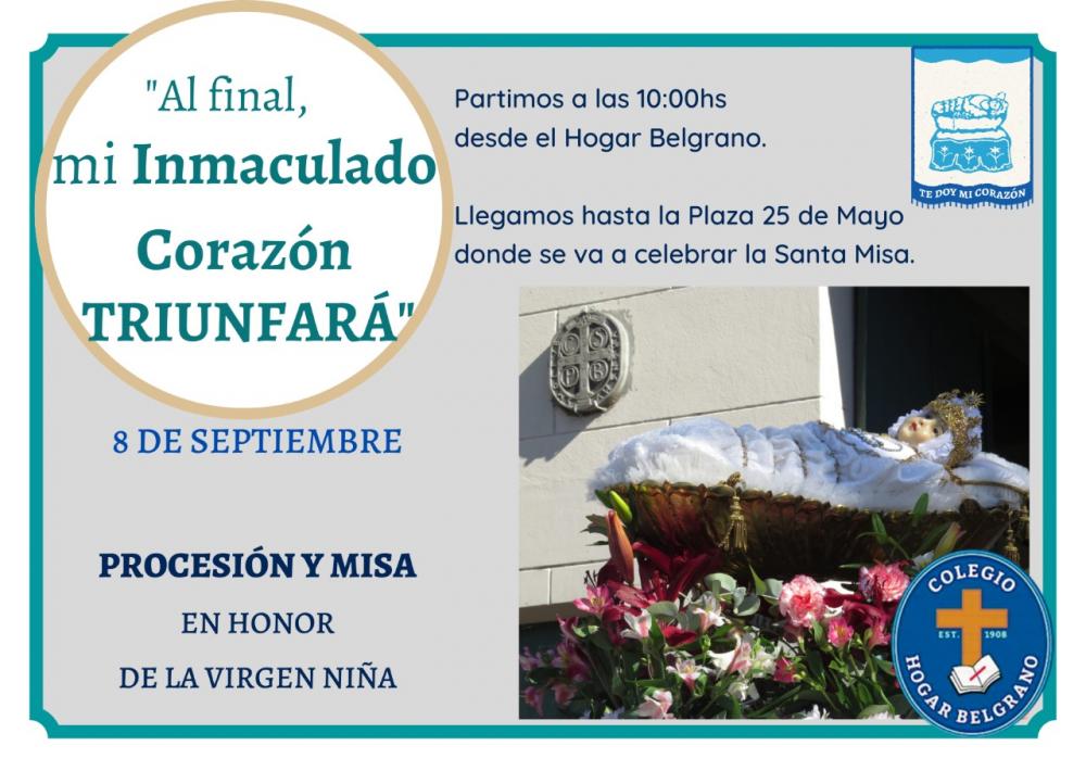 Mañana Se Realizará Una Procesión En El Marco De Los Festejos Por El